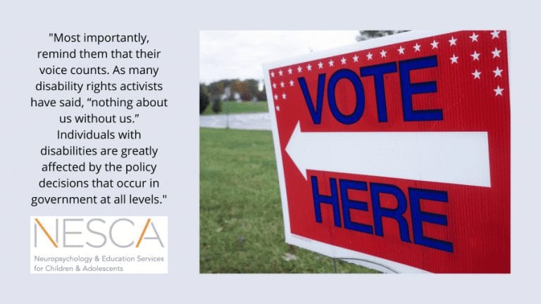 Voting Support for Individuals with Disabilities - NESCA
