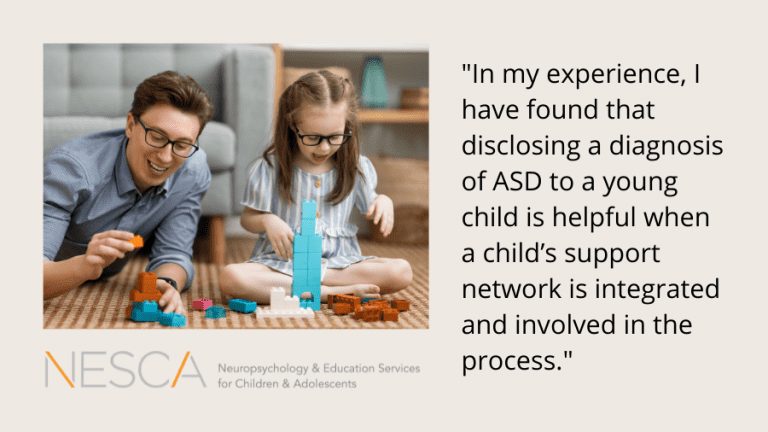 ASD Diagnosis Disclosure with Children - NESCA