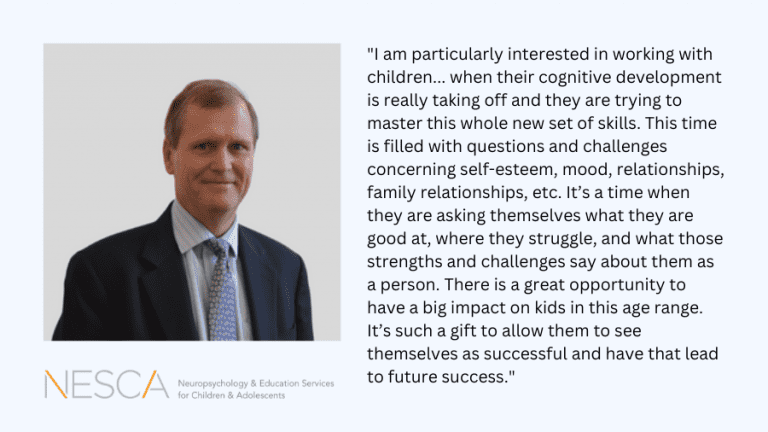 Getting to Know NESCA Pediatric Neuropsychologist J. Michael Abrams, Ph ...