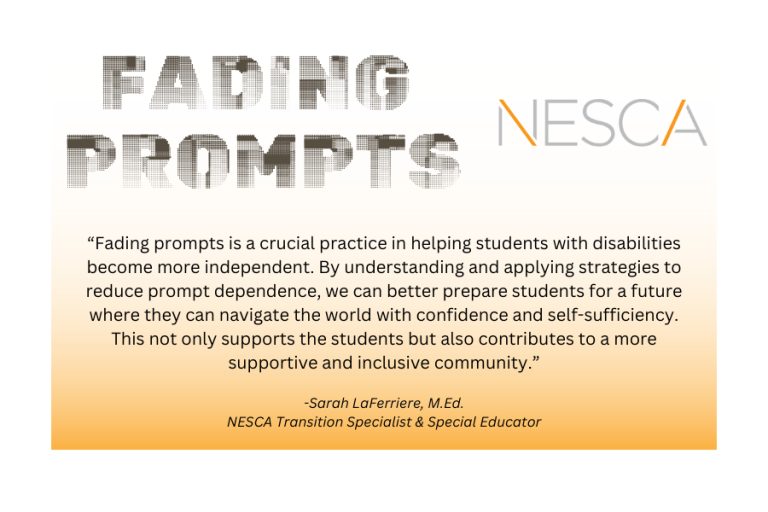 Helping Students Become Independent: The Role of Fading Prompts – NESCA